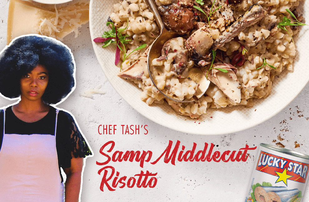 CHEF TASH’S Samp Middlecut Risotto - Lucky Star